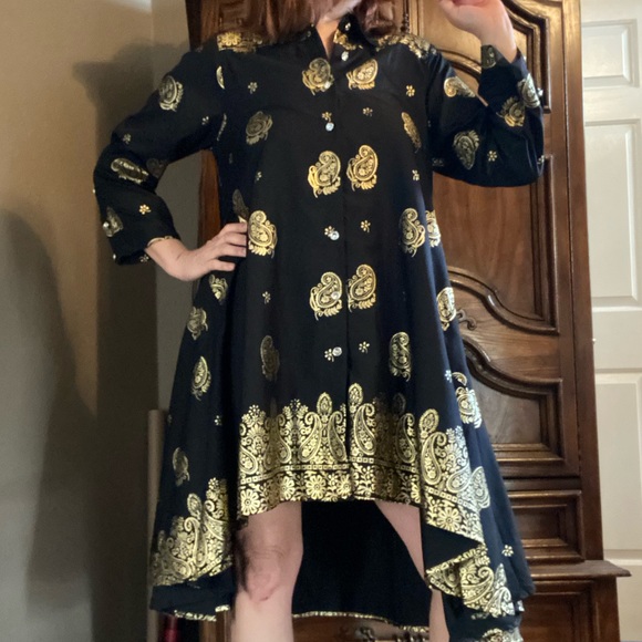 Step In Style | Dresses | Nwt Step In Style Lagenlook Style Dress Hi ...